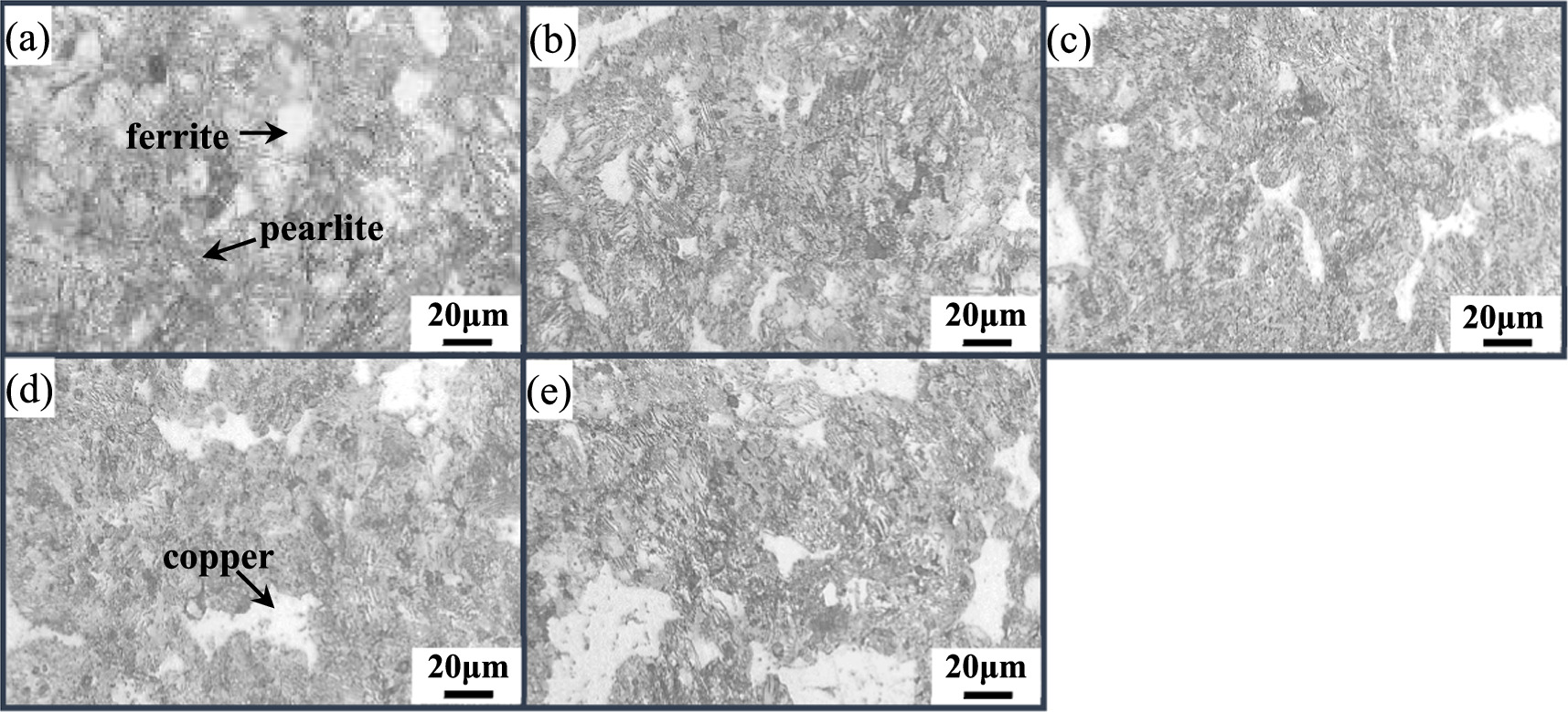 Effect of Cu content on the microstructure and properties of sintered ...