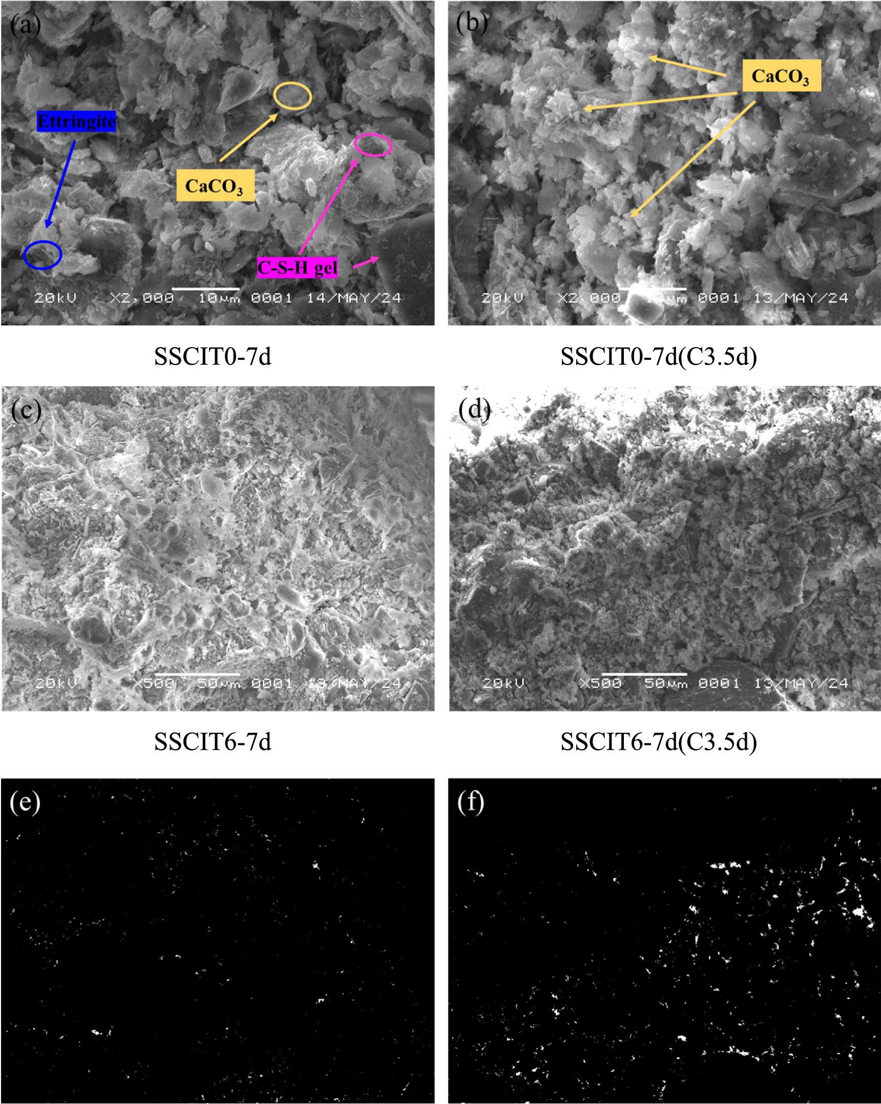 Mechanical properties and microscopic mechanisms of carbon curing ...
