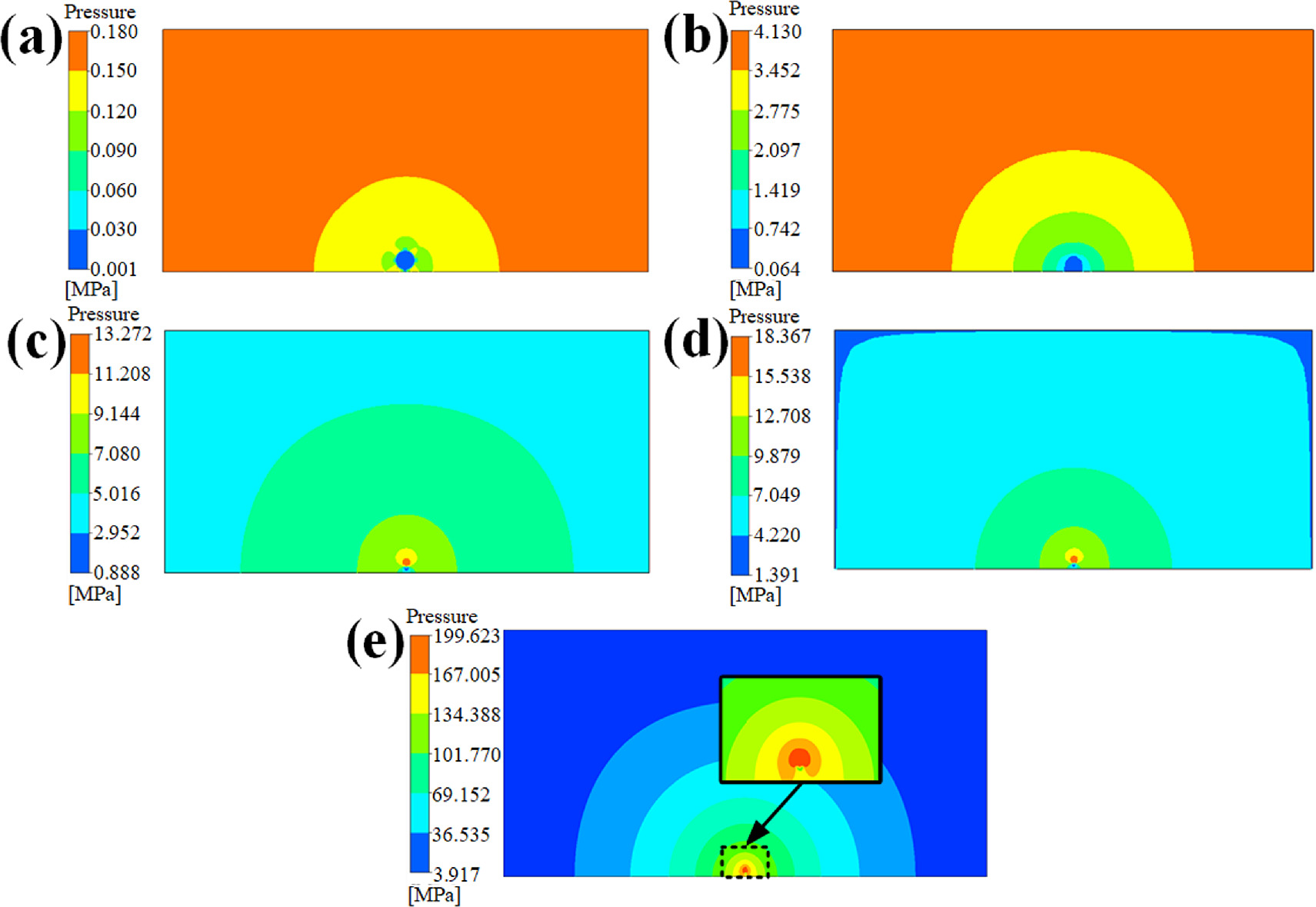 Numerical simulation of cavitation bubble collapse process near 5052Al ...