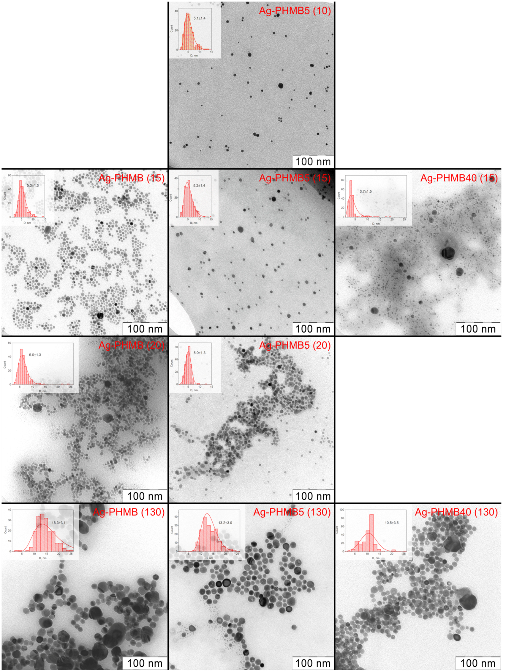 Synthesis of positively charged hybrid PHMB-stabilized silver ...