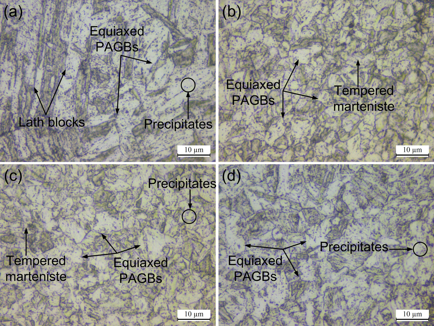 Effect of heat treatment on mechanical behavior and microstructure ...