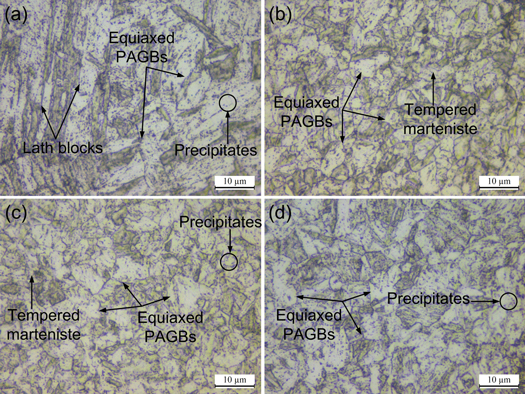 Effect of heat treatment on mechanical behavior and microstructure ...