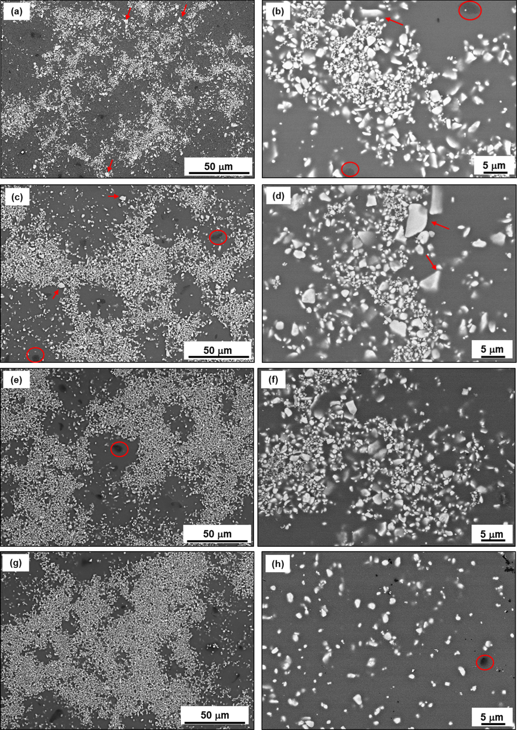 The effect of zircon particle size on the surface properties of ...