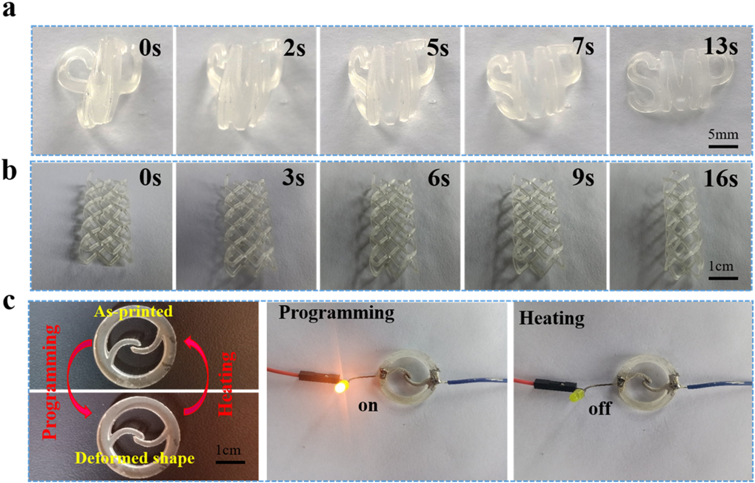4D printing of shape memory polymer via liquid crystal display (LCD ...