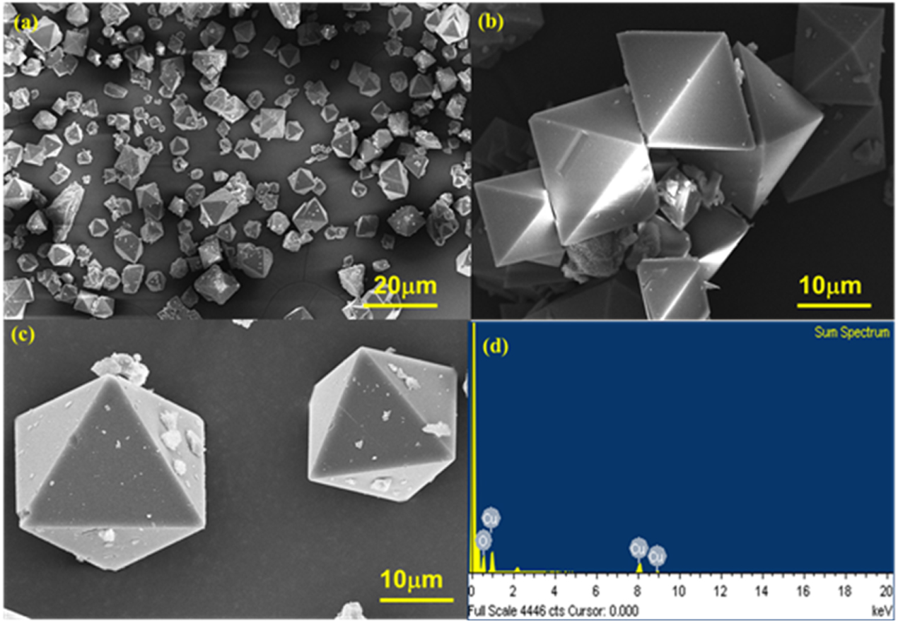 Cu based Metal Organic Framework (Cu-MOF) for electrocatalytic hydrogen ...