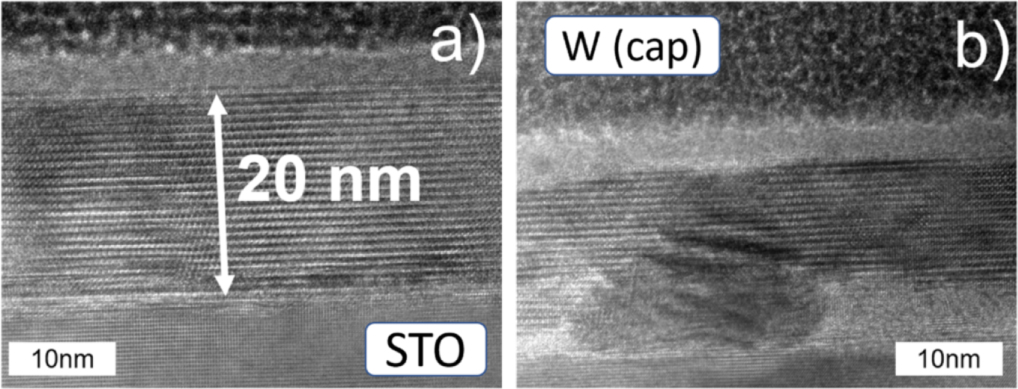 Tuning the Co/Sr stoichiometry of SrCoO2.5 thin films by RHEED assisted ...