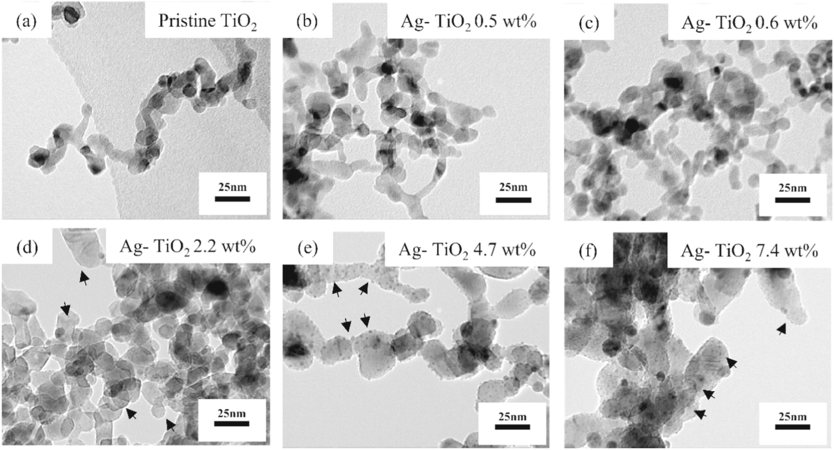 Effect of Ag loading content on morphology and photocatalytic activity ...