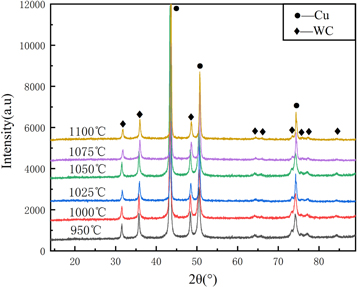 Effect of sintering temperature on microstructure and properties of nano-WC particle reinforced ...