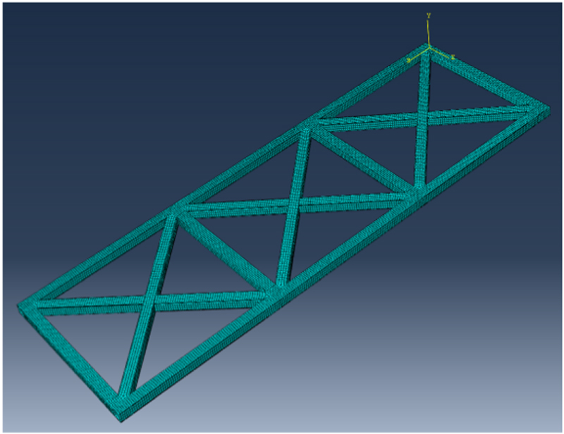 The study on bending performance of aluminum alloy honeycomb panel-beam ...
