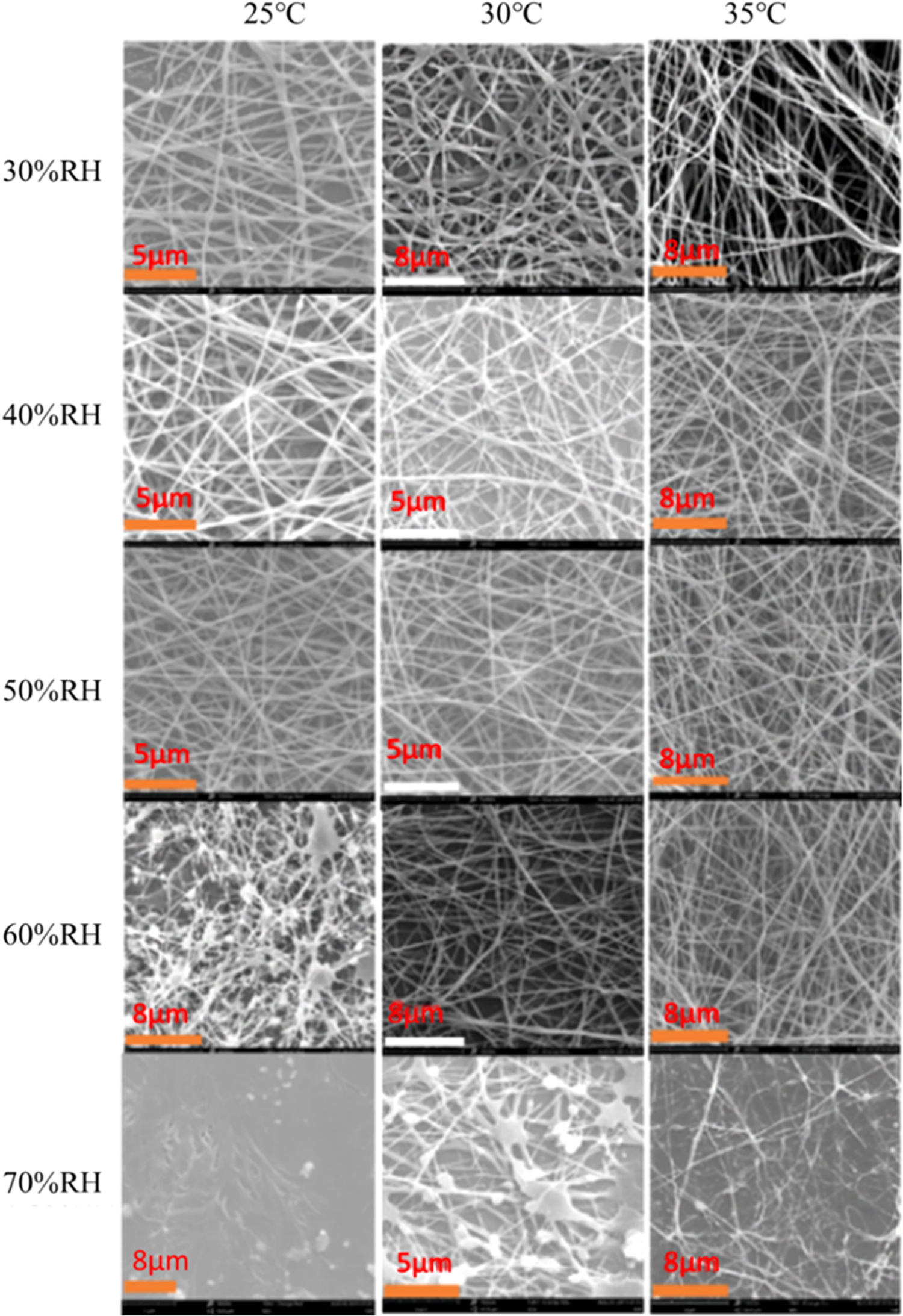 Nanofibrous membrane through multi-needle electrospinning with multi ...