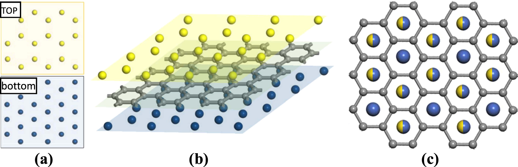First-principles study on the atomic structure of two-dimensional ...