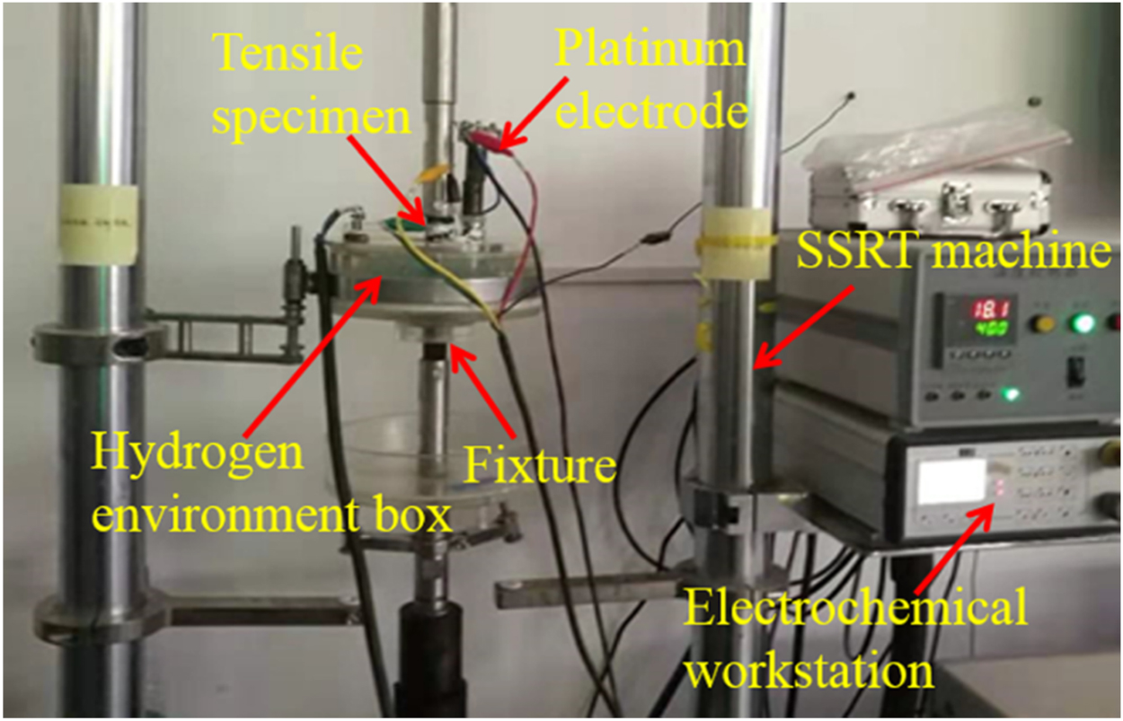 Experimental investigation on the hydrogen embrittlement ...