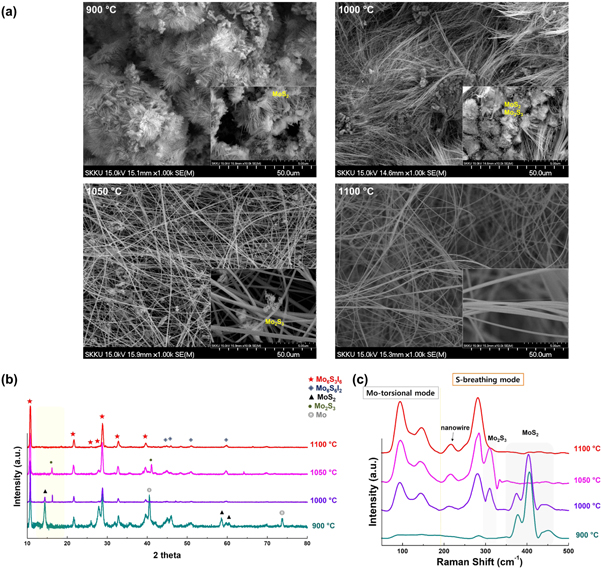 Synthesis of novel 1–dimensional structure from Mo6S8 Chevrel phase of ...