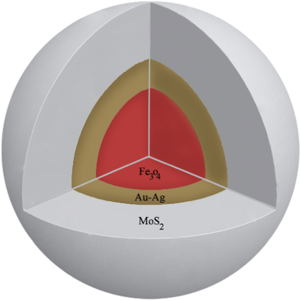 Investigation of physical properties of Fe3O4/Au-Ag@MoS2 nanoparticles ...