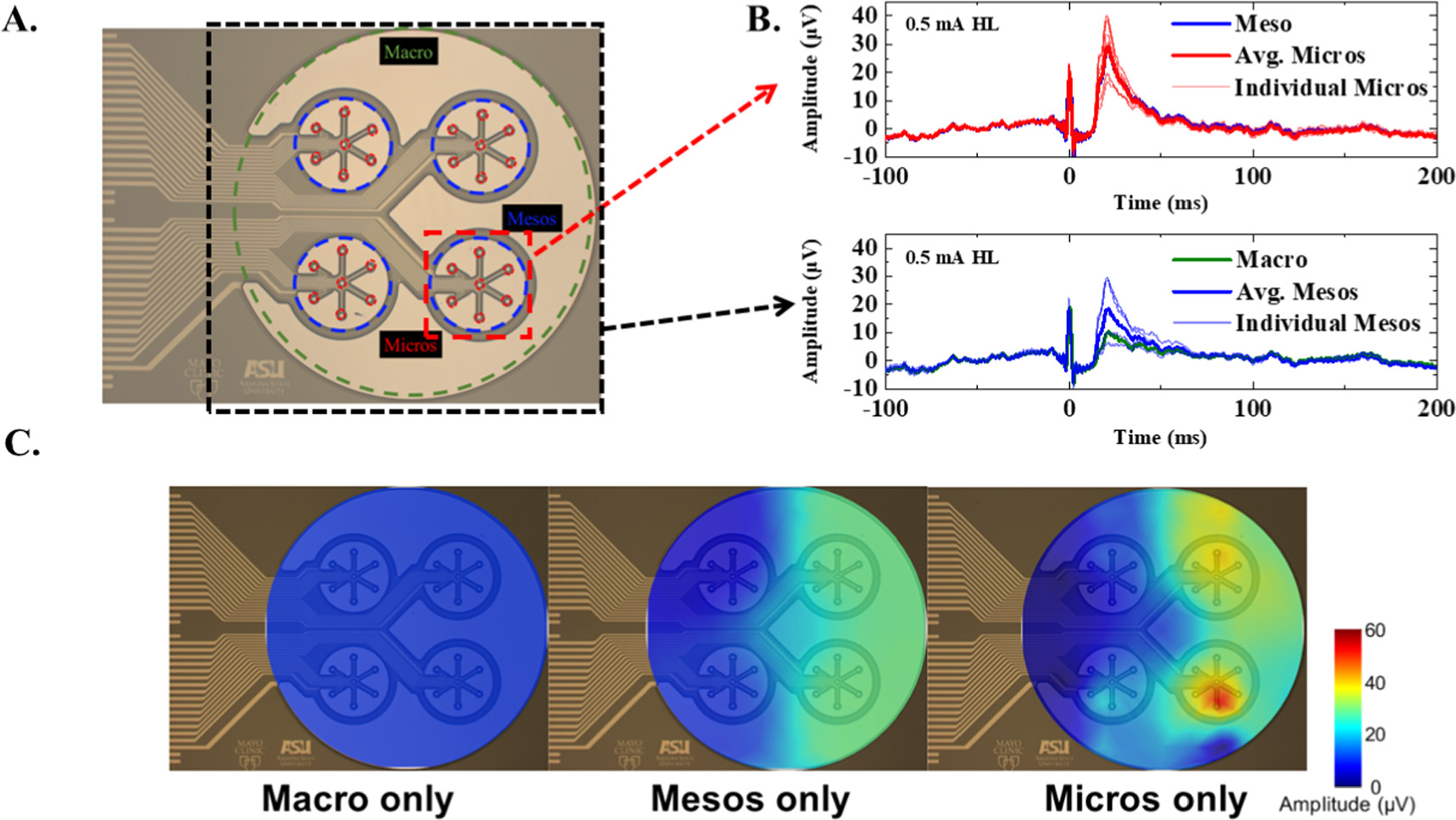 Development of a novel, concentric micro-ECoG array enabling ...