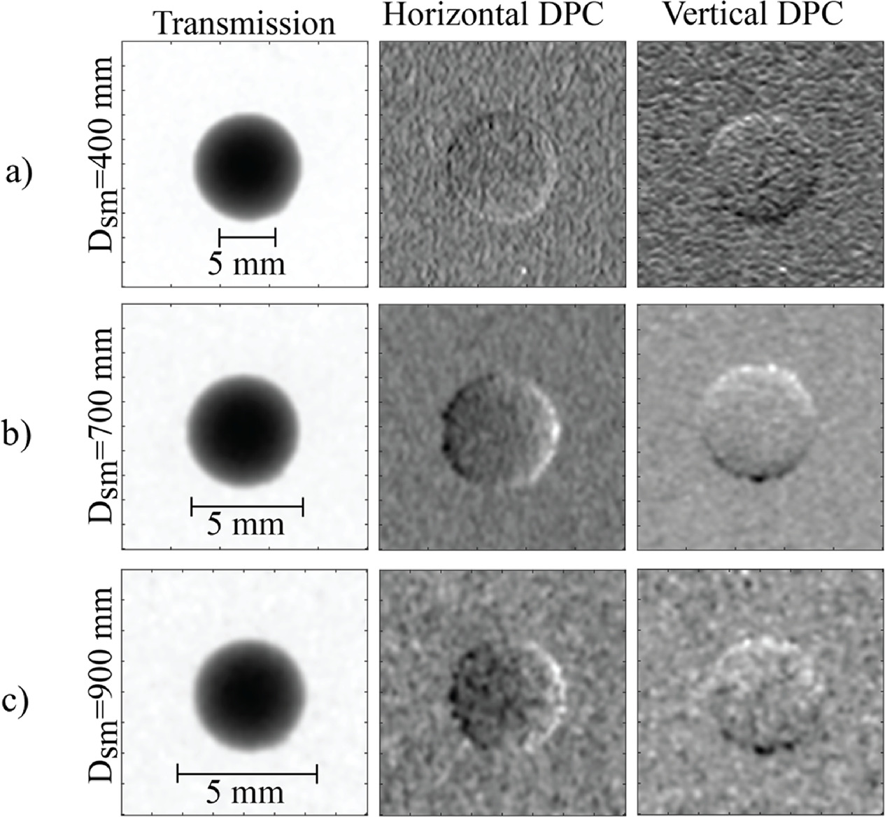 Optimization of signal and noise in x-ray phase and dark field imaging ...