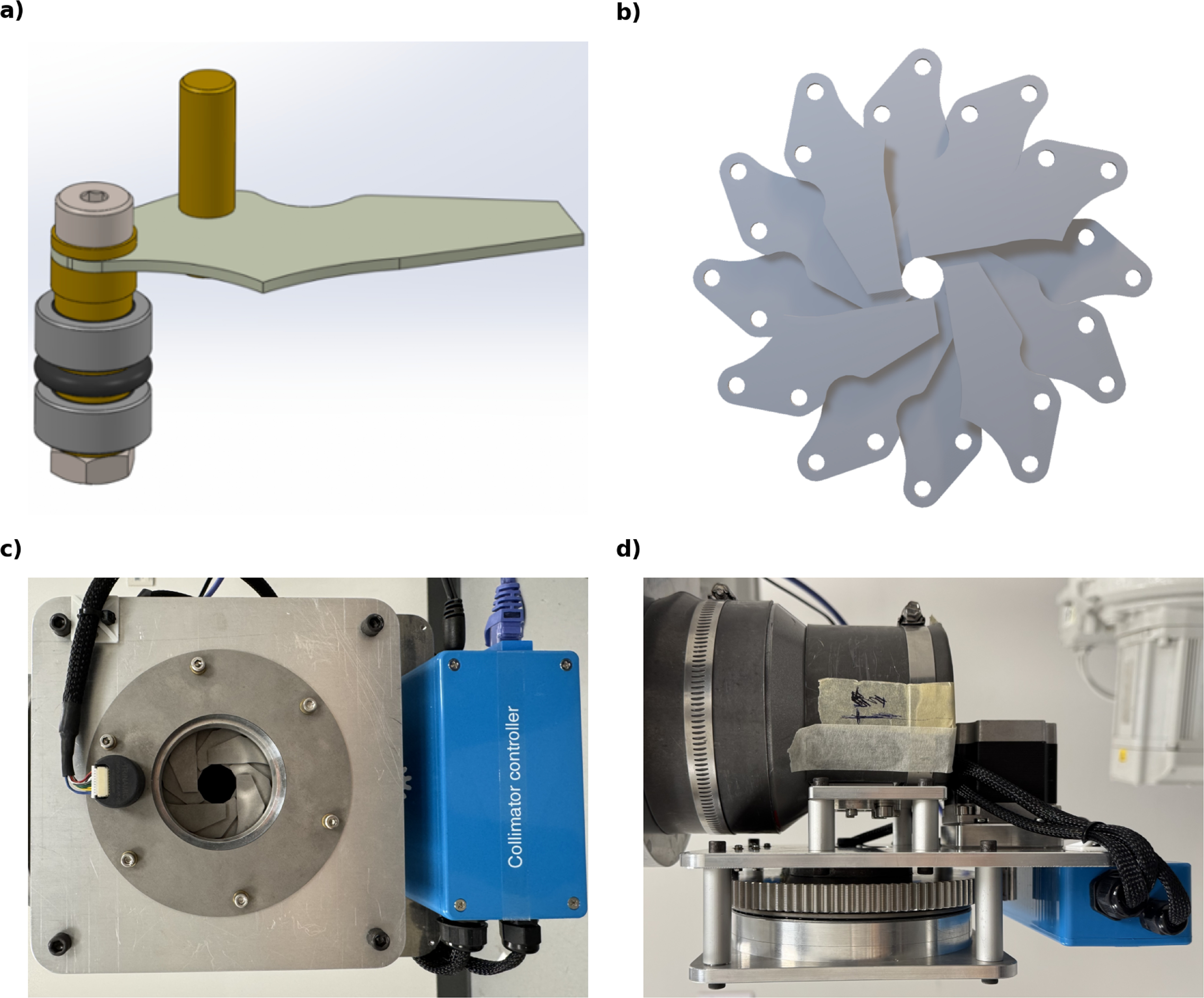 Development of a motorized iris collimator for kilovoltage x-ray ...