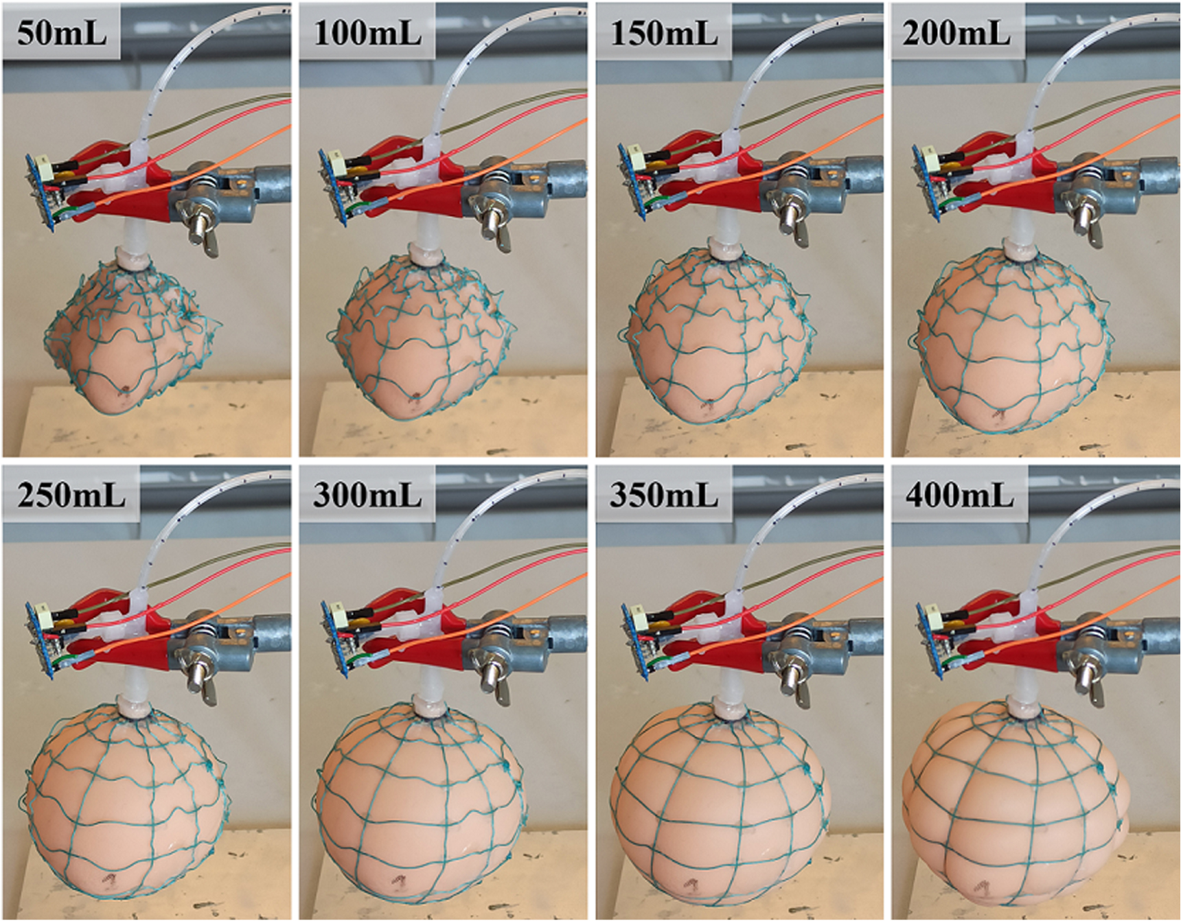 Urinary bladder phantom mimicking mechanical properties and pressure ...