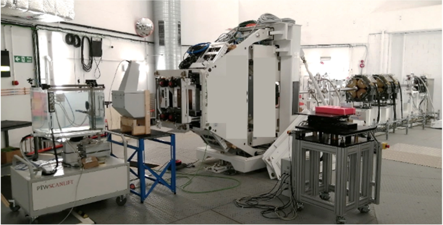 Characterisation of the UK high energy proton research beamline for high and ultra-high dose ...