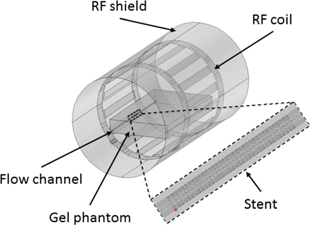 Computational modeling of the thermal effects of flow on radio ...