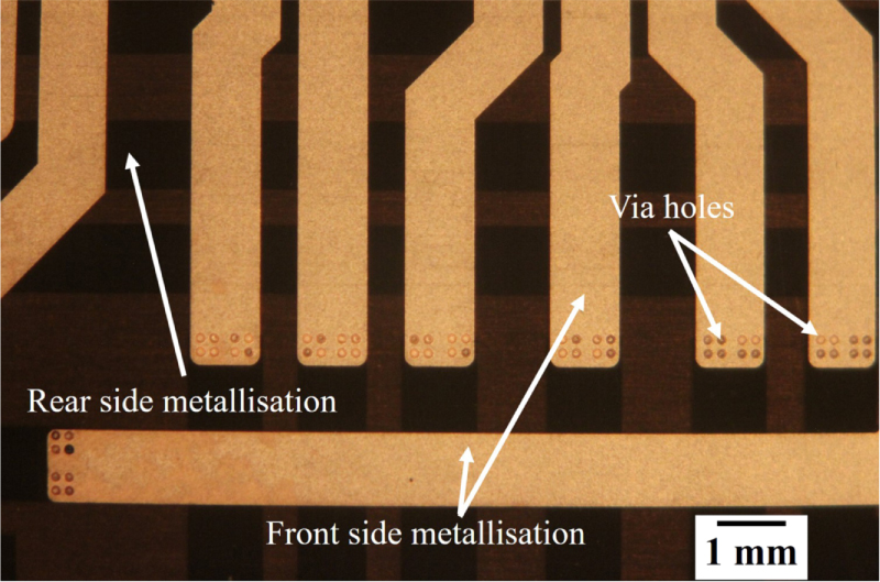 Roll-to-roll processing of film substrates for hybrid integrated ...