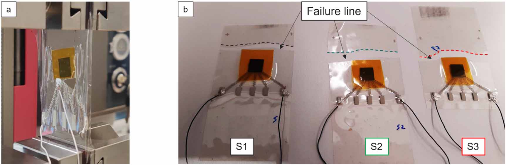 Flip chip bonding on stretchable printed substrates; the effects of ...