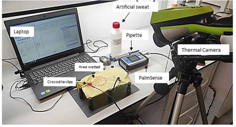 Feasibility of conductive embroidered threads for I2C sensors in ...