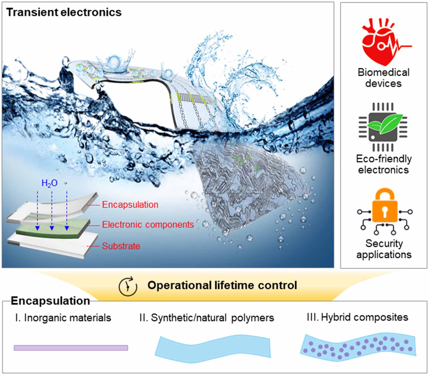 Recent advances in encapsulation strategies for flexible transient ...
