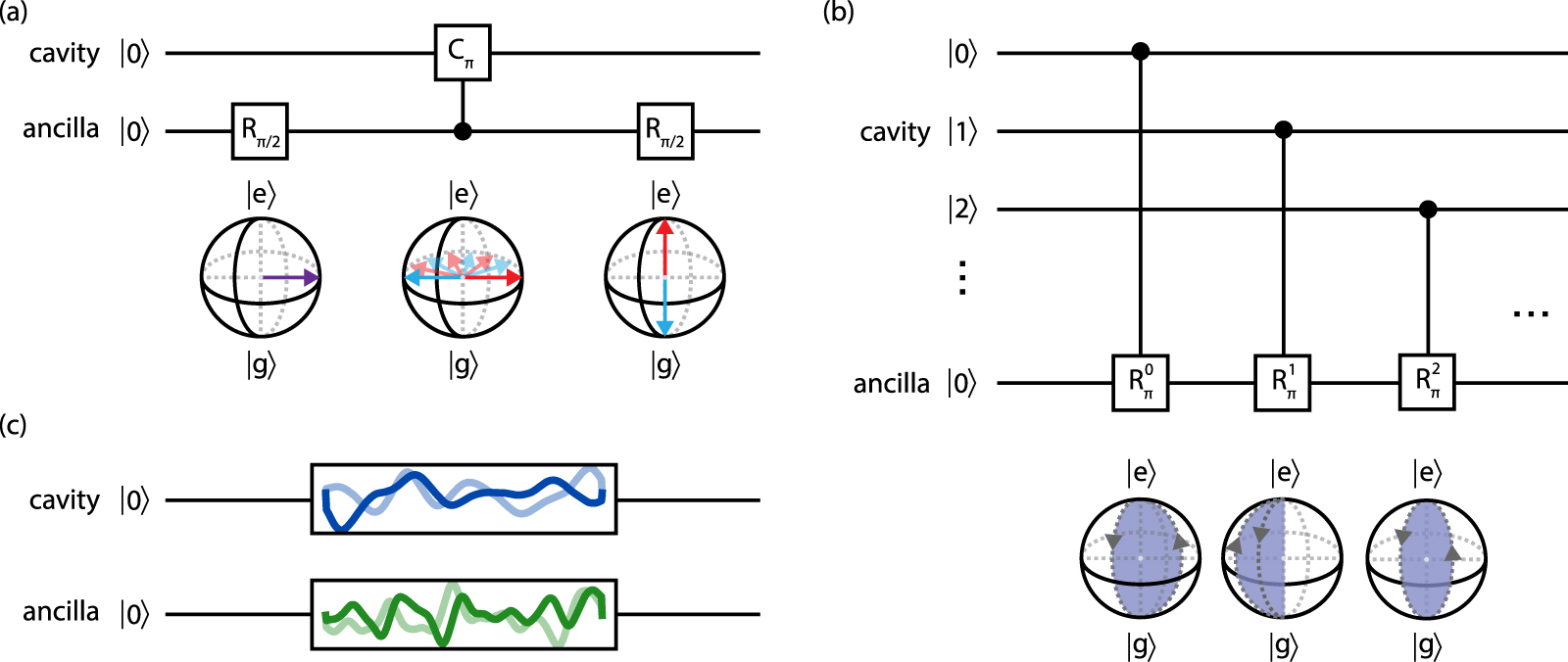 Quantum information processing with bosonic qubits in circuit QED ...