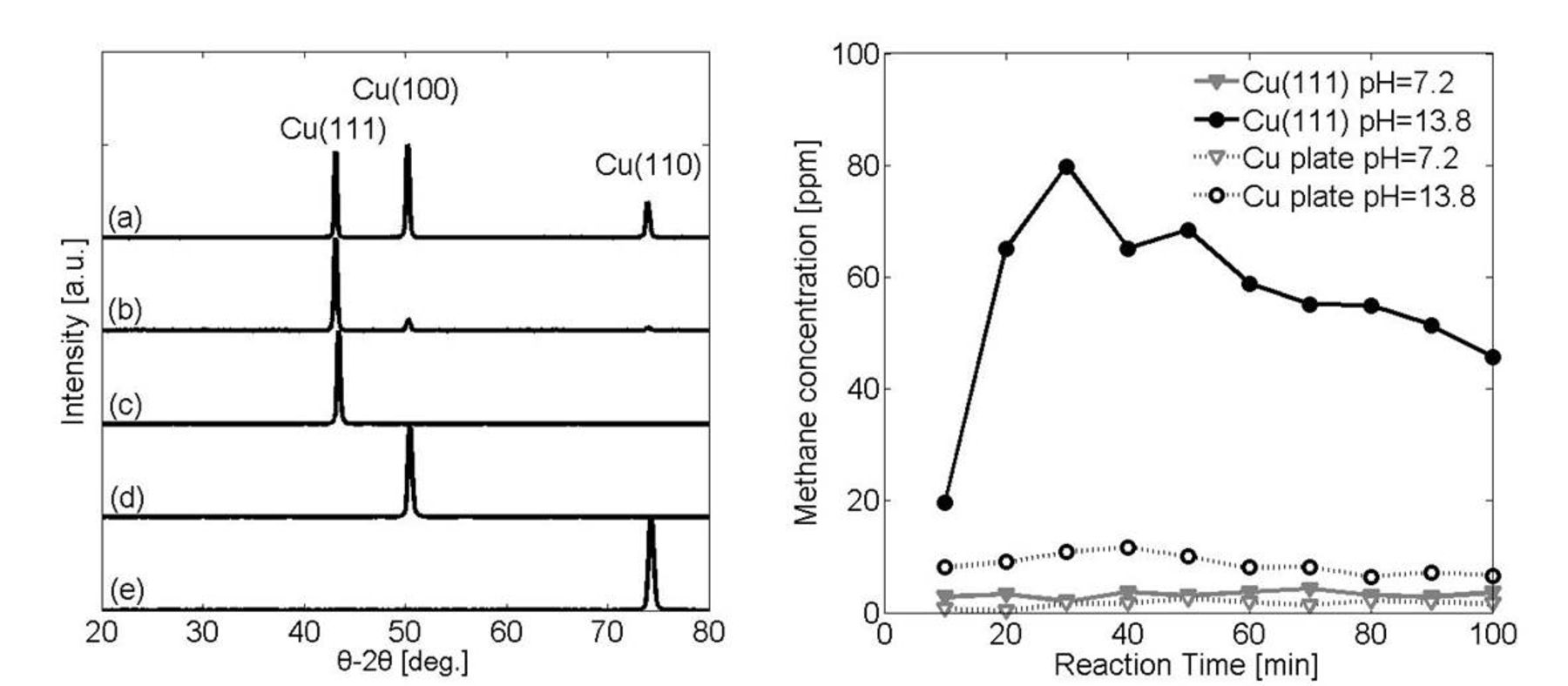 Electrochemical Reduction of Carbon Dioxide on Single-Crystal Copper ...