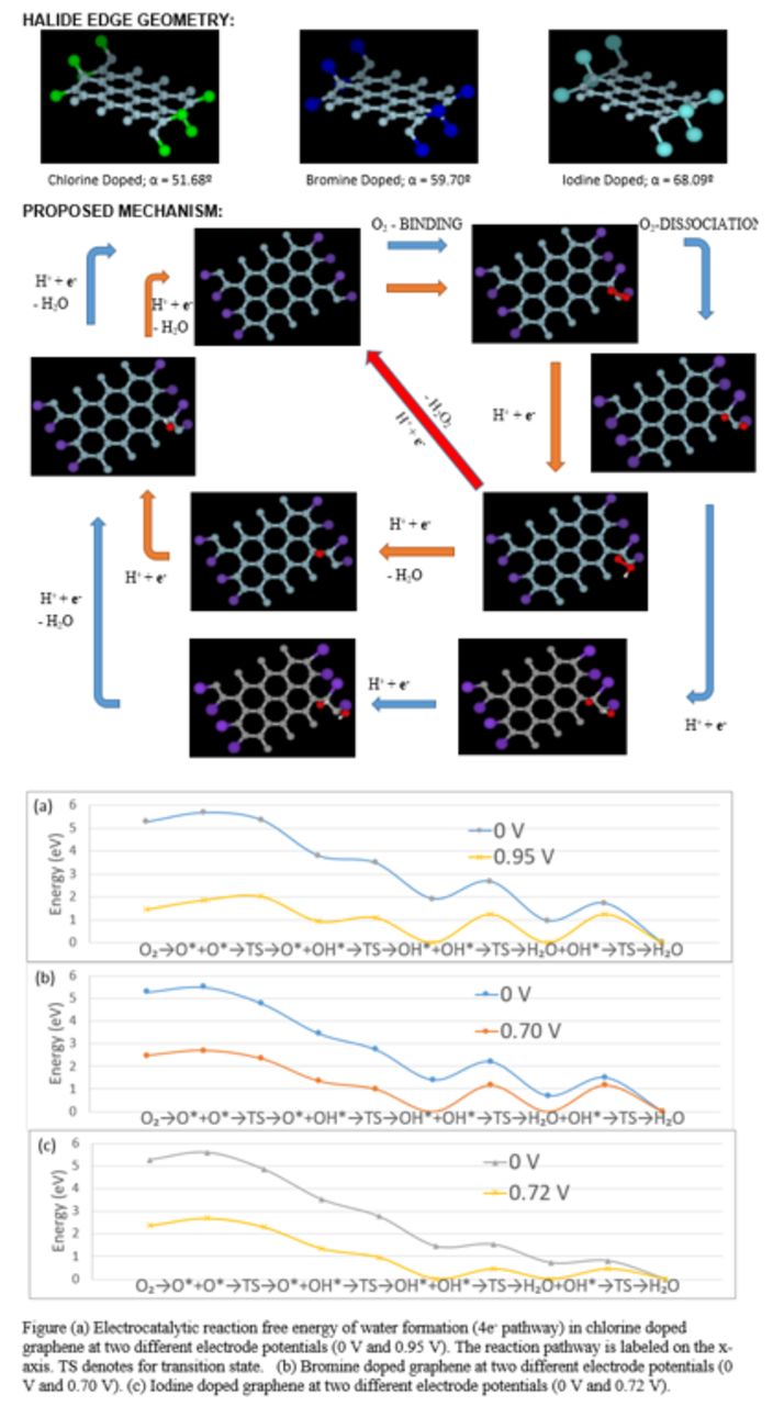 DFT Simulation of Edge Halogenated Graphene Nanosheets As an ORR ...