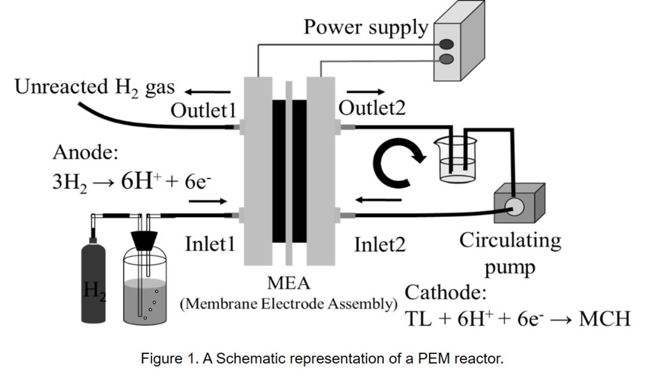 Electrocatalytic Hydrogenation of Toluene in a PEM Reactor As a Study ...