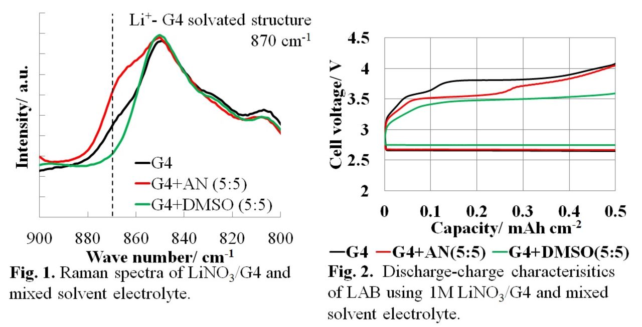Effects of Dual Solvents on the Electrolyte Properties of LiNO3/G4 ...