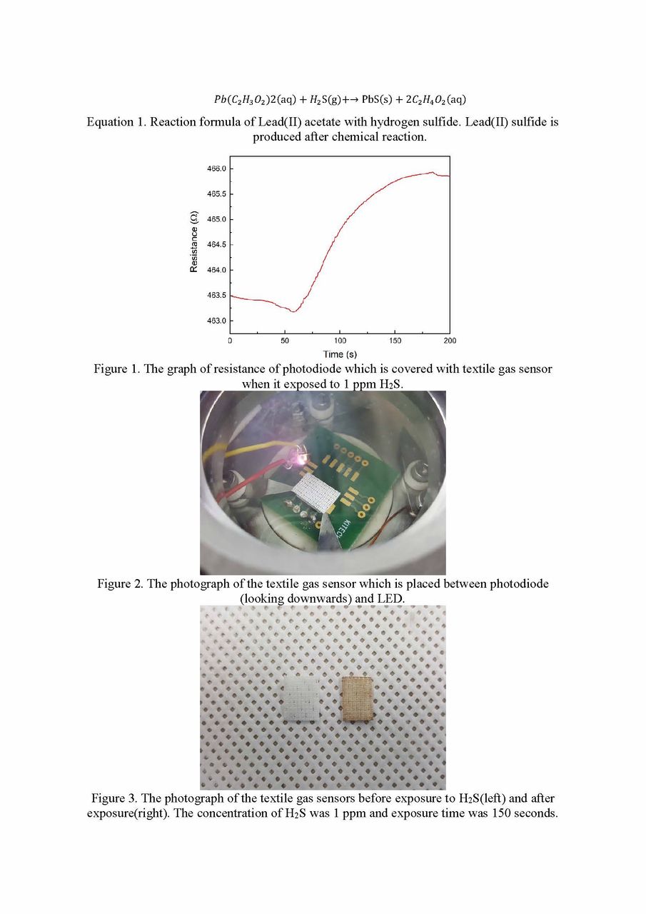 Low-Cost Colorimetric Textile Gas Sensor for Detection of Hydrogen ...