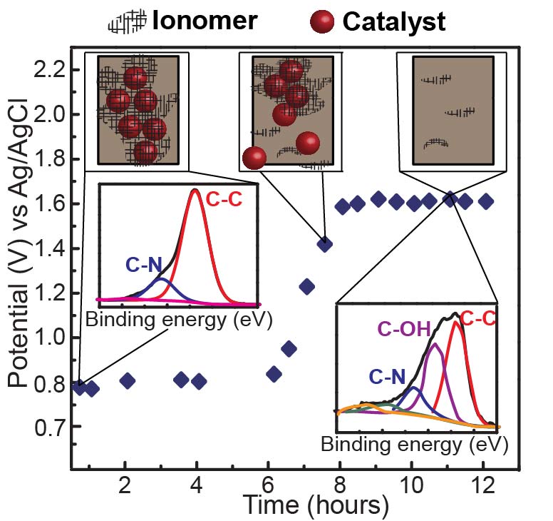 Performance Degradation in Alkaline-Membrane Electrolyzers - IOPscience