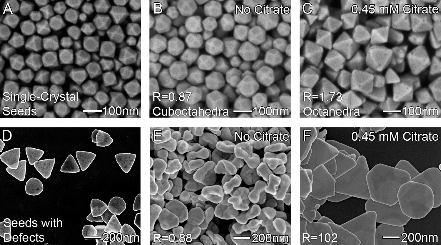 Single-Crystal Electrochemistry Uncovers the Role of Citrate in the ...