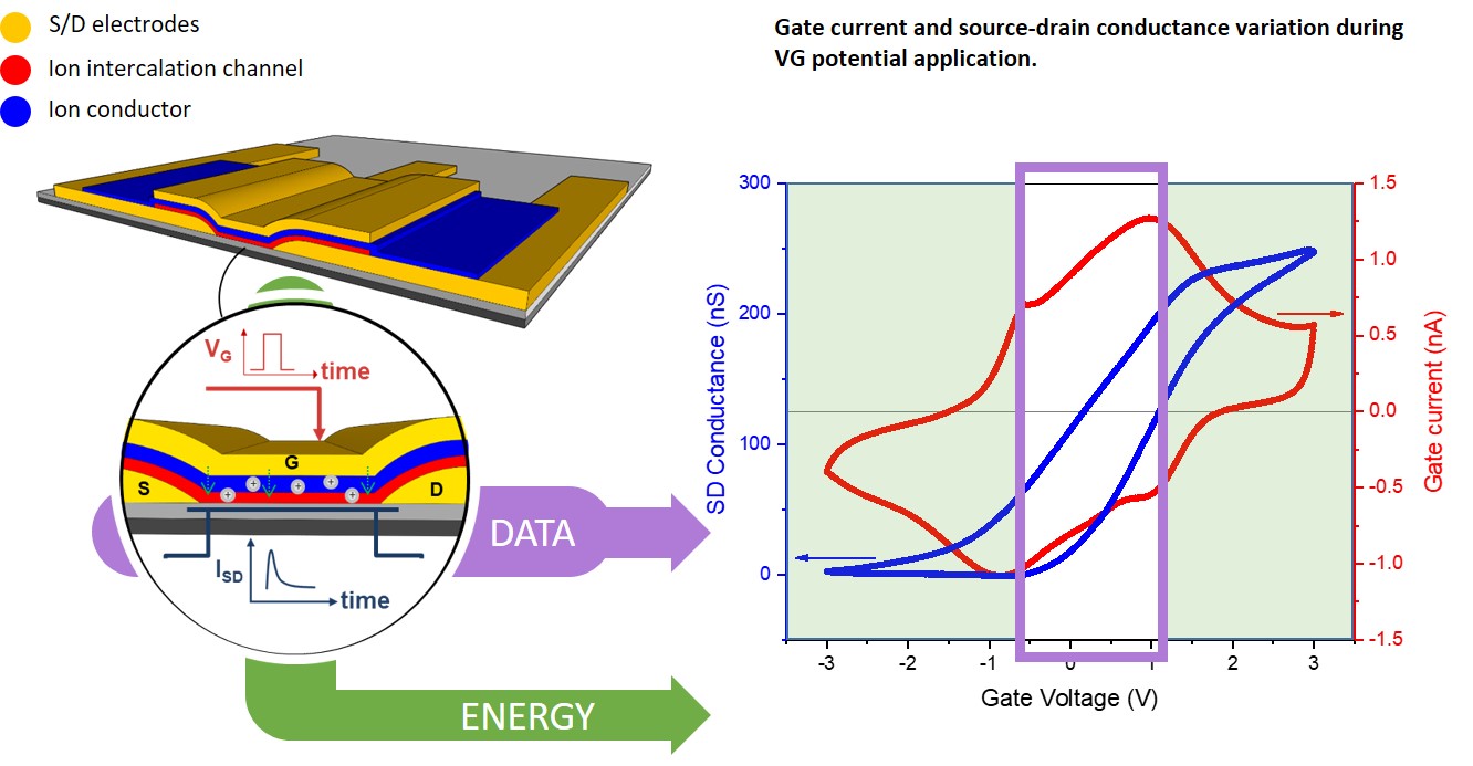 In Memory Energy Application for Electrochemical Random Access Memory - IOPscience