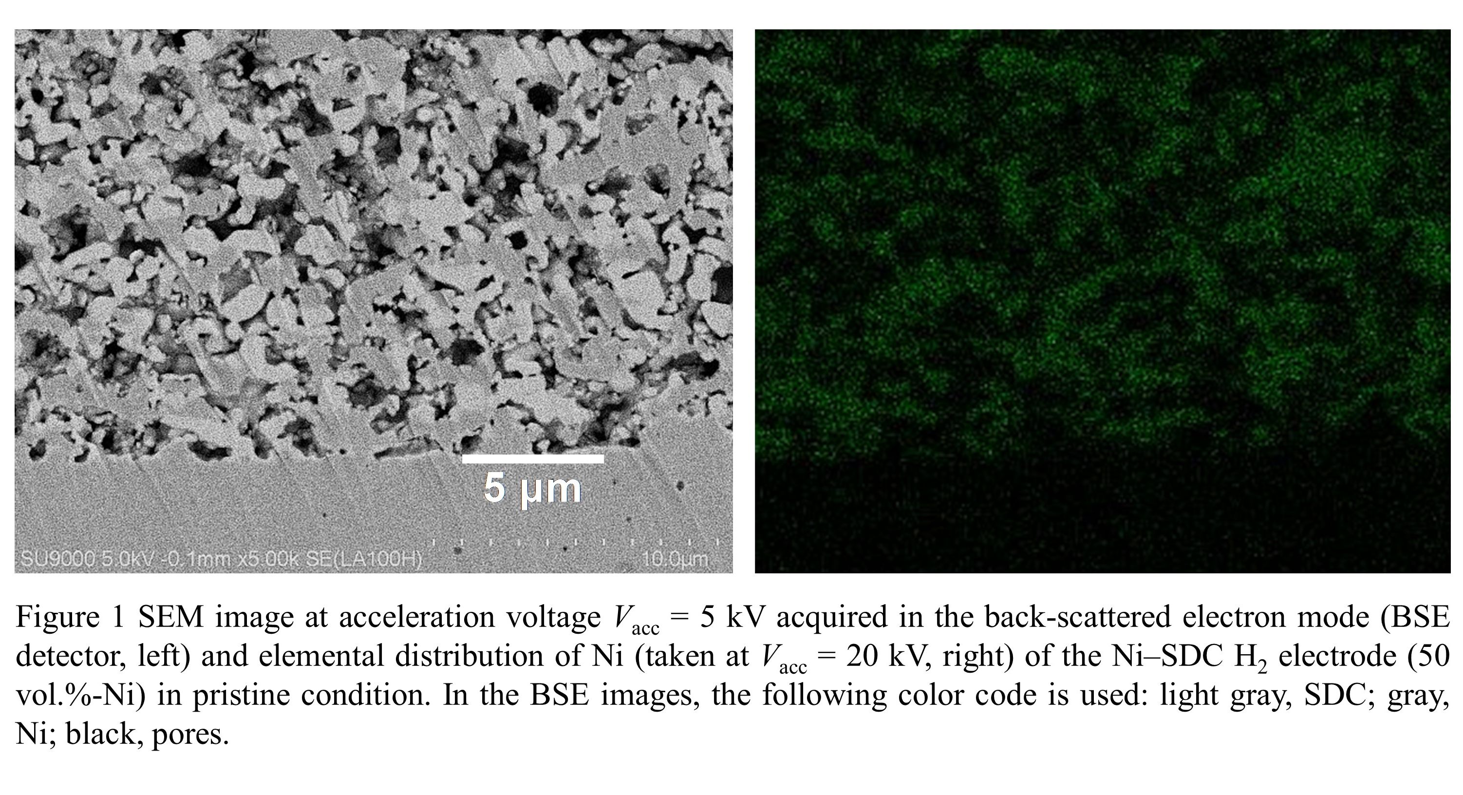 Performances of Ni−SDC Hydrogen Electrodes in Reversible Operation ...
