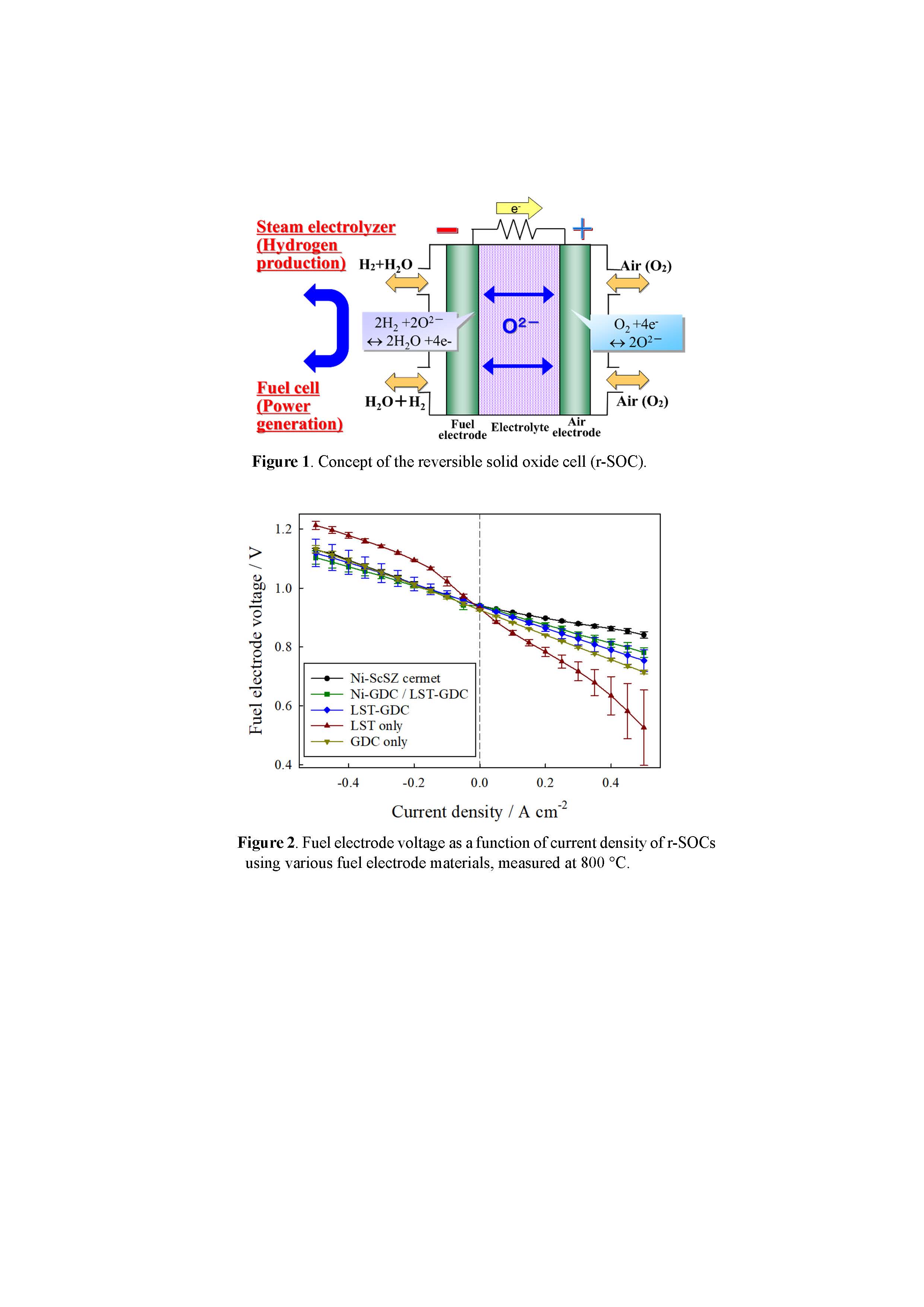 Reversible Solid Oxide Cells: Selection of Fuel Electrode Materials for ...