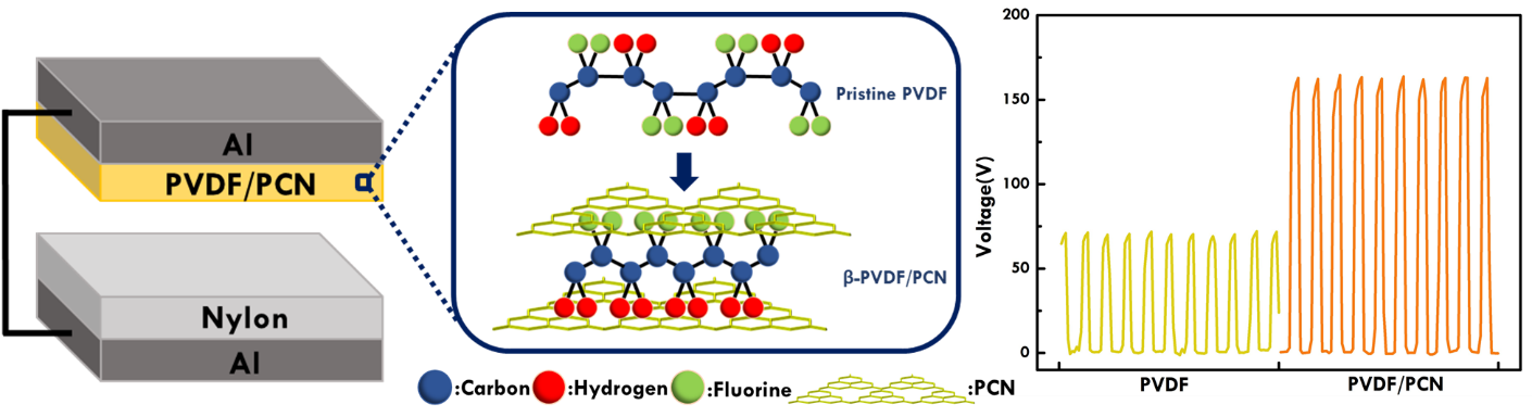Phosphorus-Doped g-C3N4 Induces Self-Polarization PVDF for High ...