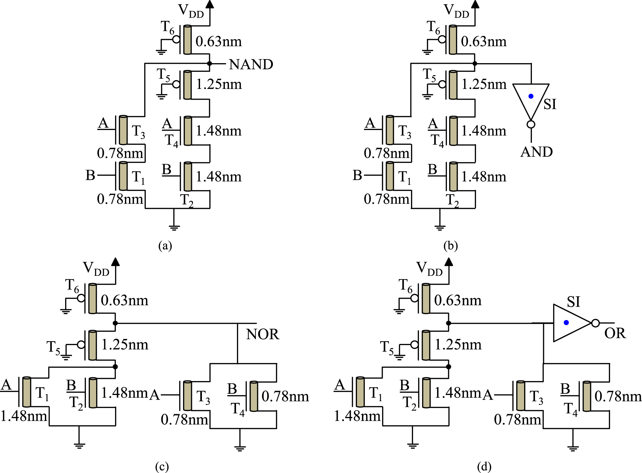 Design of Ternary Logic Circuits using Pseudo N-type CNTFETs - IOPscience