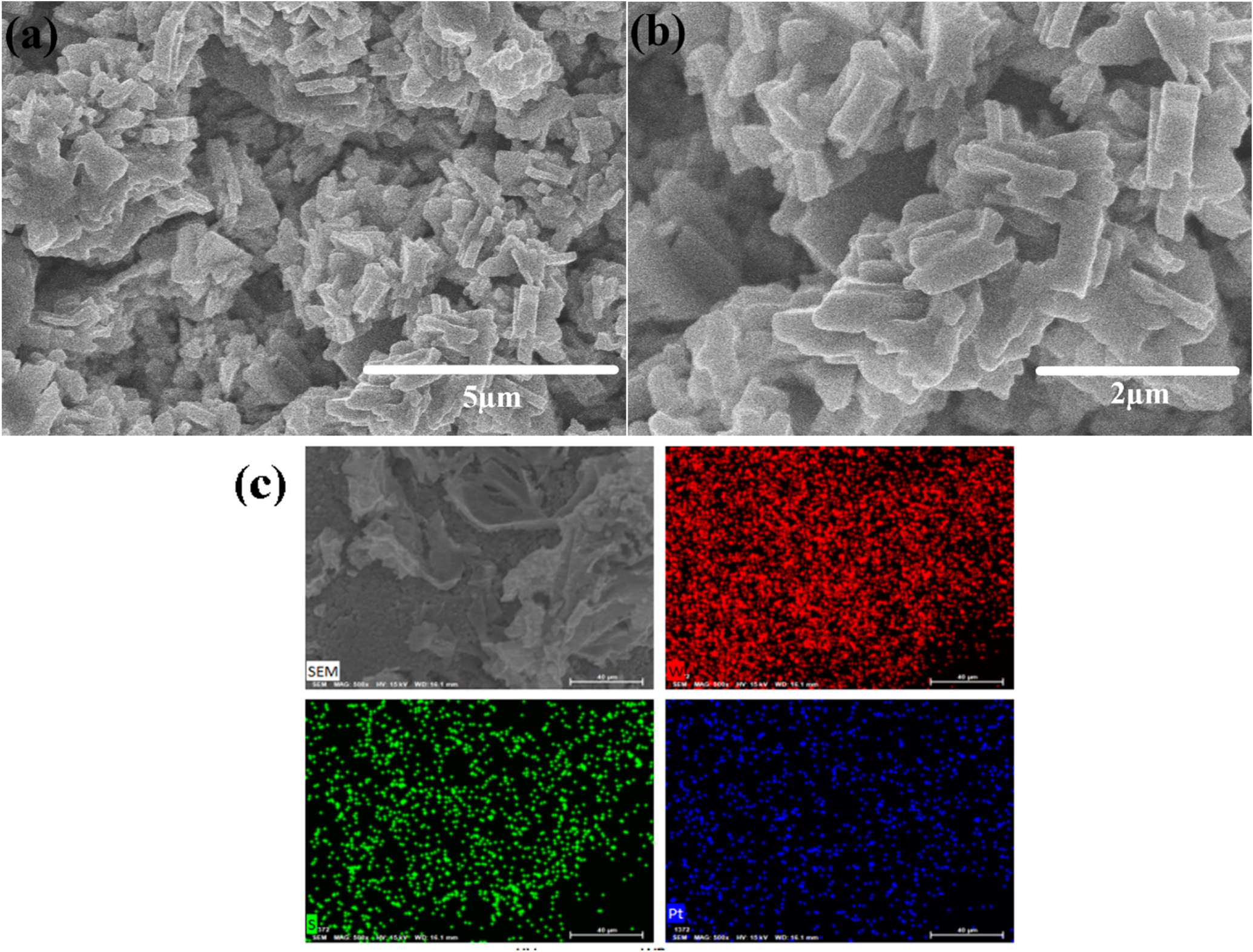 WS2-Pt Nanostructure-Based Composite for Hydrogen Gas Sensing with ...