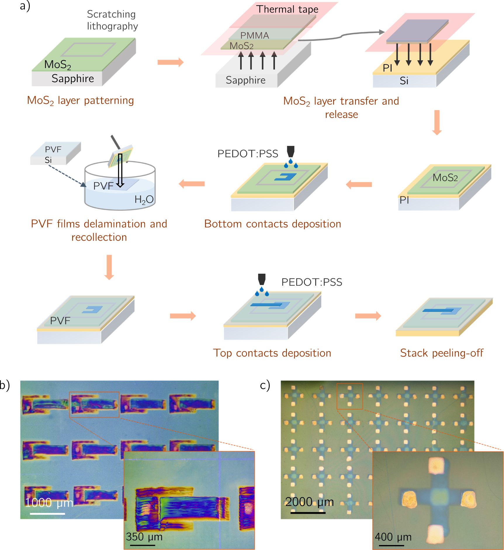 Evaluating capacitance modulation in conformable few-layer MoS2/organic ...