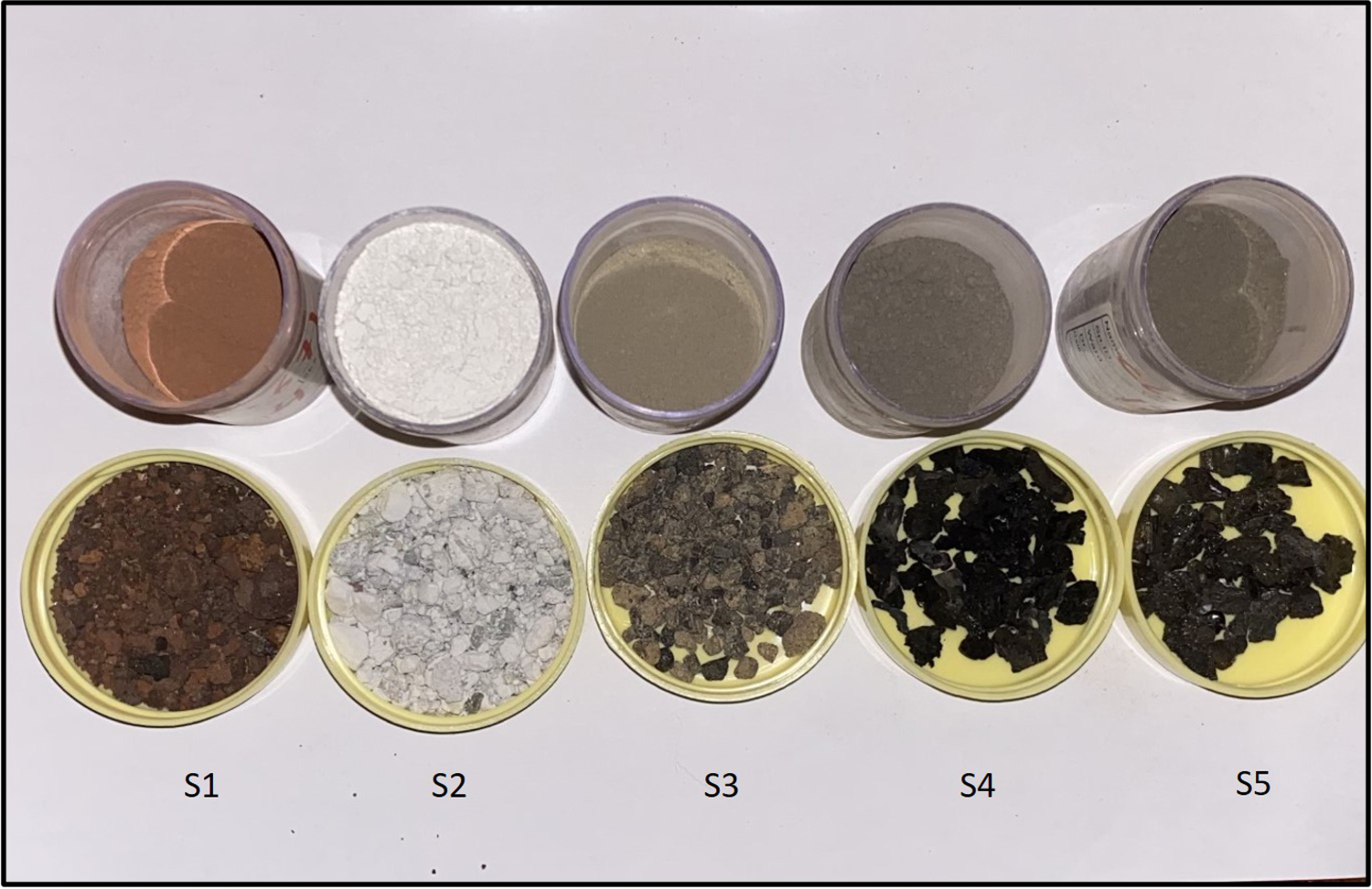 Physical properties of mesoporous scoria and pumice volcanic rocks ...