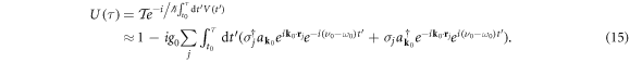 Quantum optics with Rydberg superatoms - IOPscience
