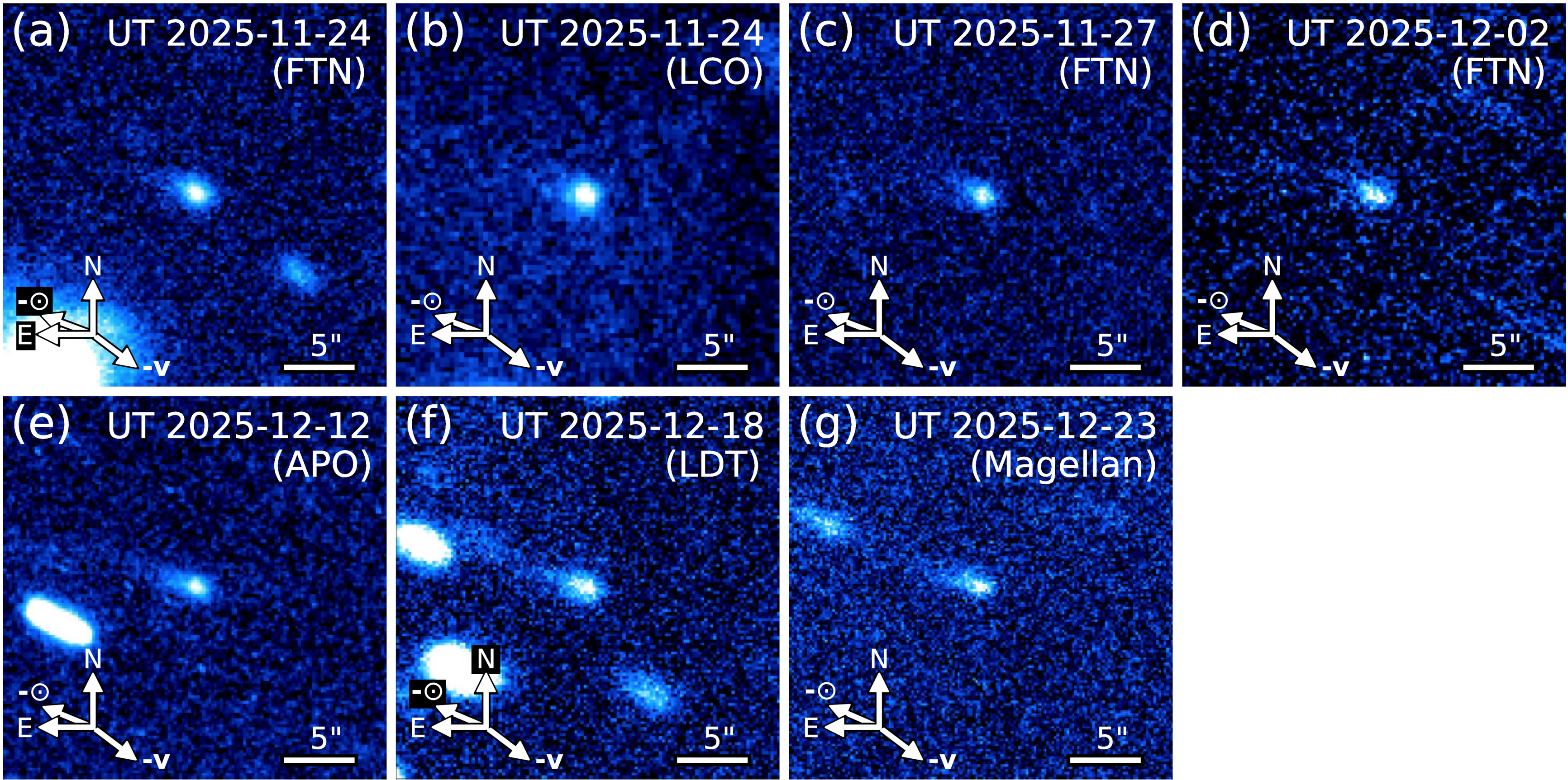 Early Observations of New Active Asteroid 2025 VZ8 - IOPscience
