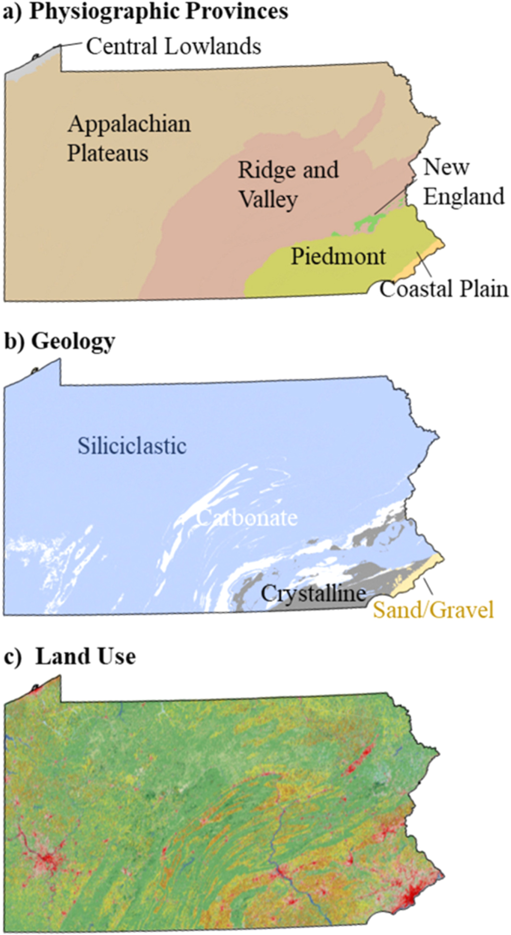 Differential effects of land use on nutrient concentrations in streams ...