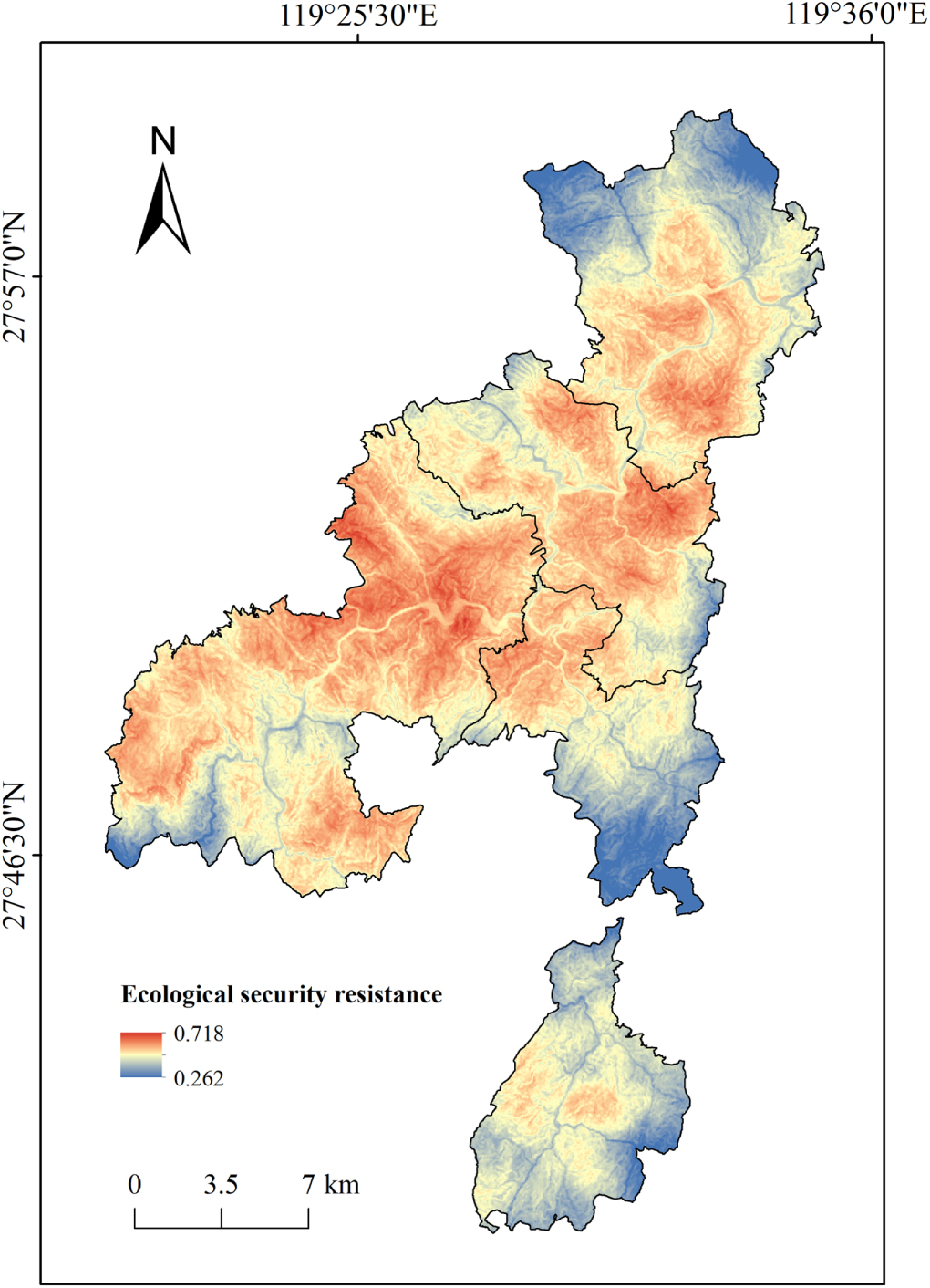 A method of delineating ecological red lines based on gray relational ...