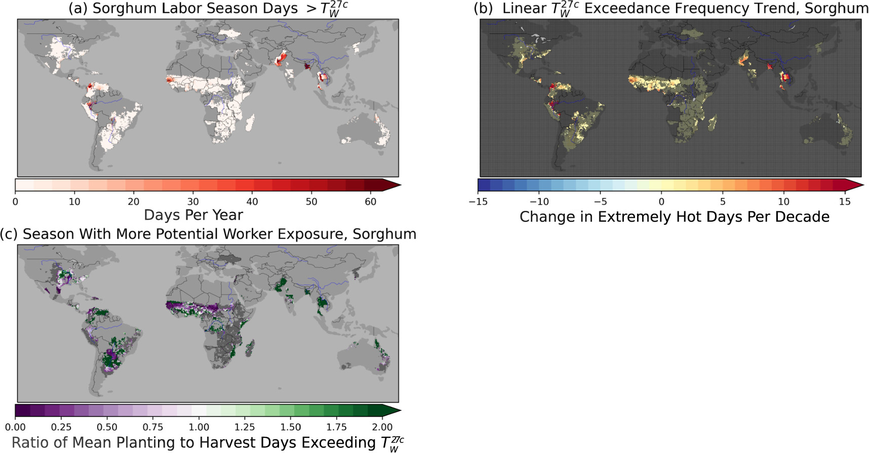 Increased extreme humid heat hazard faced by agricultural workers ...