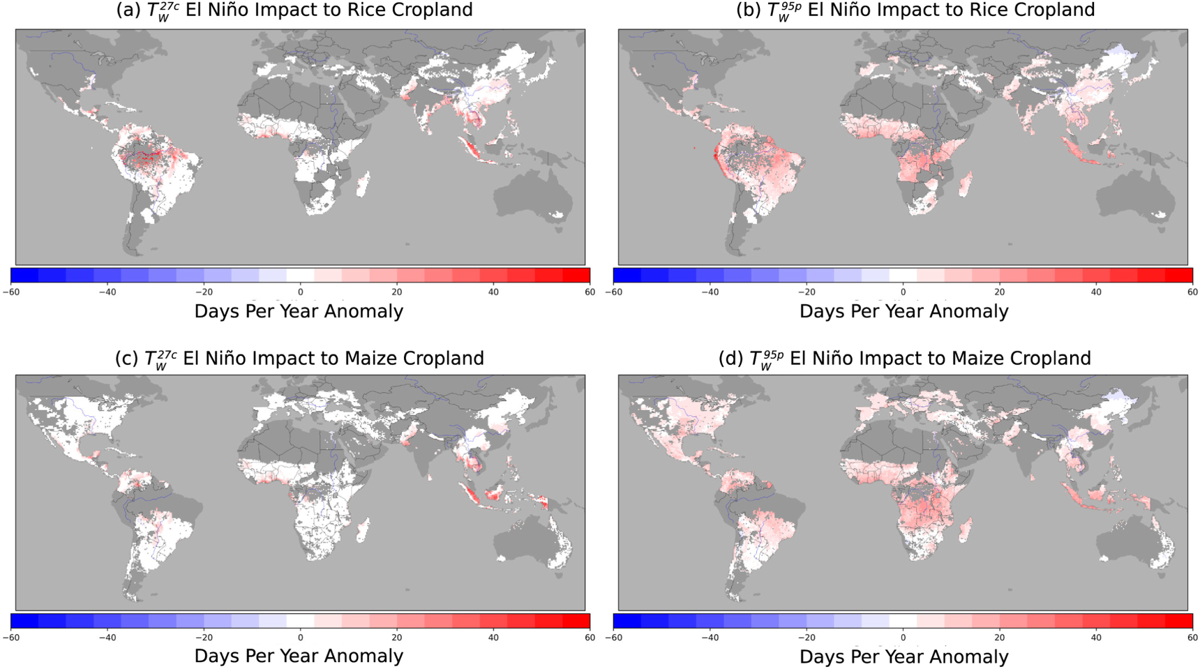 Increased extreme humid heat hazard faced by agricultural workers ...